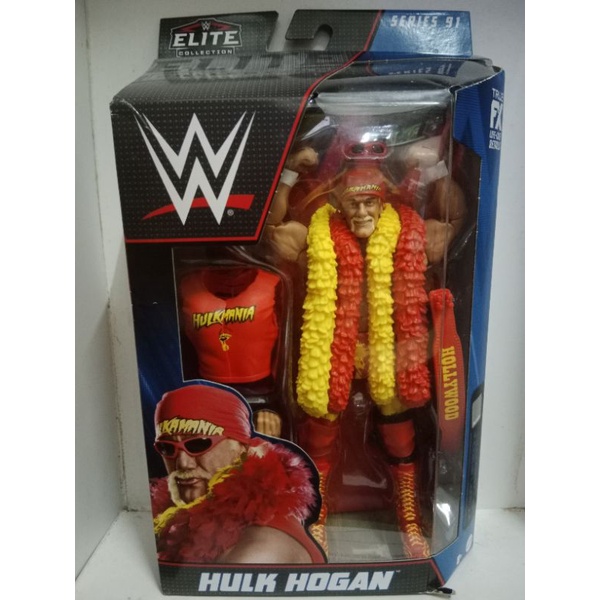 (Box Damaged) Mattel WWE Elite 91 Hulk Hogan Wrestling Figure ...