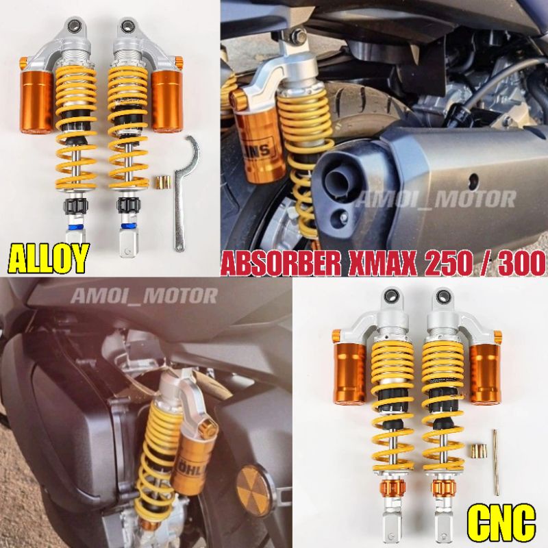 ABSORBER XMAX 250 XMAX 300 ABSORBER XMAX 345mm GAS+TANK | Shopee Malaysia