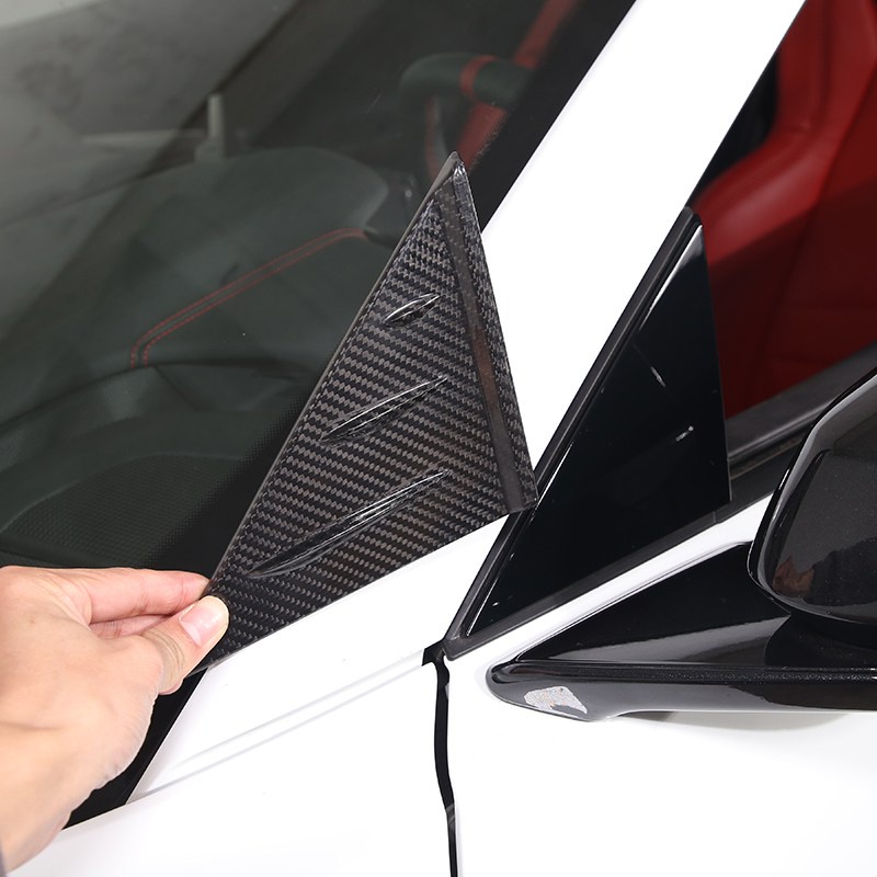 Front Window Triangle Cover for Chevrolet Corvette C8 Stingray ...