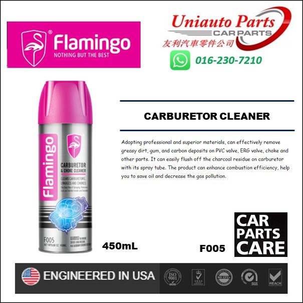 FLAMINGO CARBURETOR CLEANER (450mL) | Shopee Malaysia
