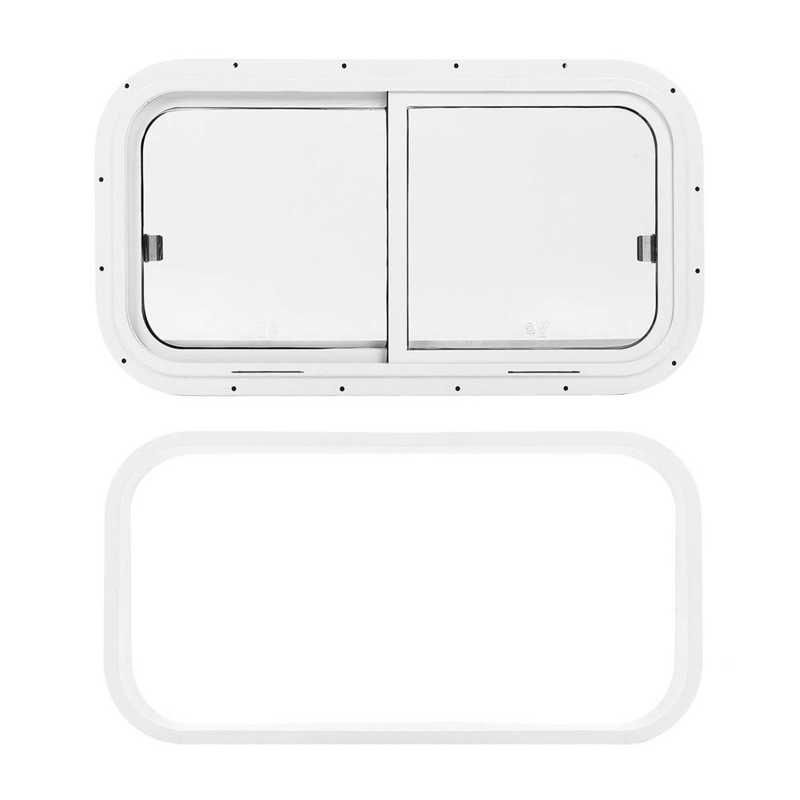 Marine Boat Slide Window 800x400mm Rounded Slide Bidirectional Moving ...