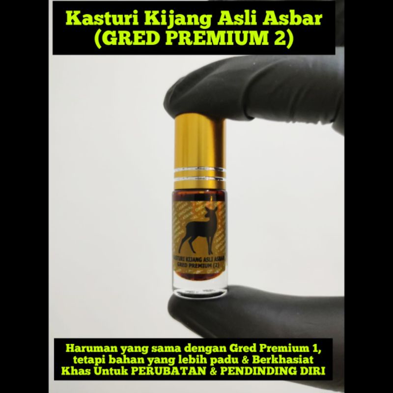 KASTURI KIJANG ASLI ASBAR GRED PREMIUM 2 | Shopee Malaysia