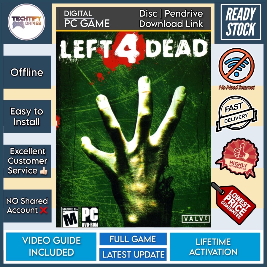 [PC Game] Left 4 Dead - Offline [Disc | Pendrive | Download Link ...