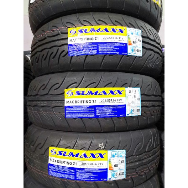 205/55/16 Sumaxx Max Drifting Z1 Semi Slick Tyre Tayar (ONLY SELL 2PCS ...