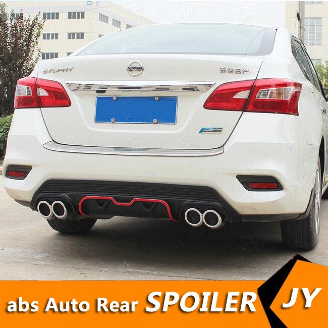 For Sentra SYLPHY Body kit spoiler 2016-2018 For Nissan Sentra ABS Rear ...