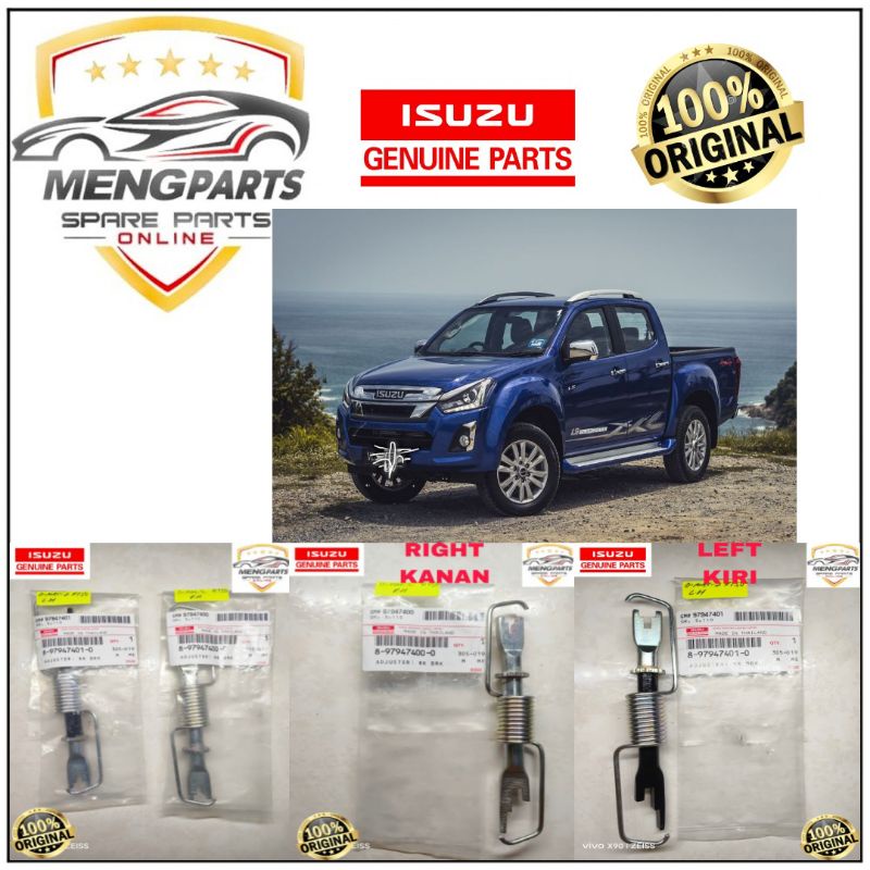 ORIGINAL 💯% ISUZU D-MAX RT-50 & RG66 2012-2023Y YEAR REAR BRAKE SHOES ...