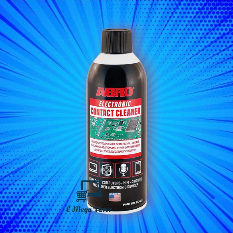 🇺🇲Abro Electronic Contact Cleaner 163g (5.75oz) | Shopee Malaysia
