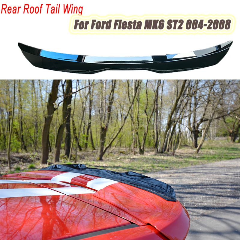 Gloss Black Maxton Style Spoiler Splitter Rear Wing Body Kit For Ford ...
