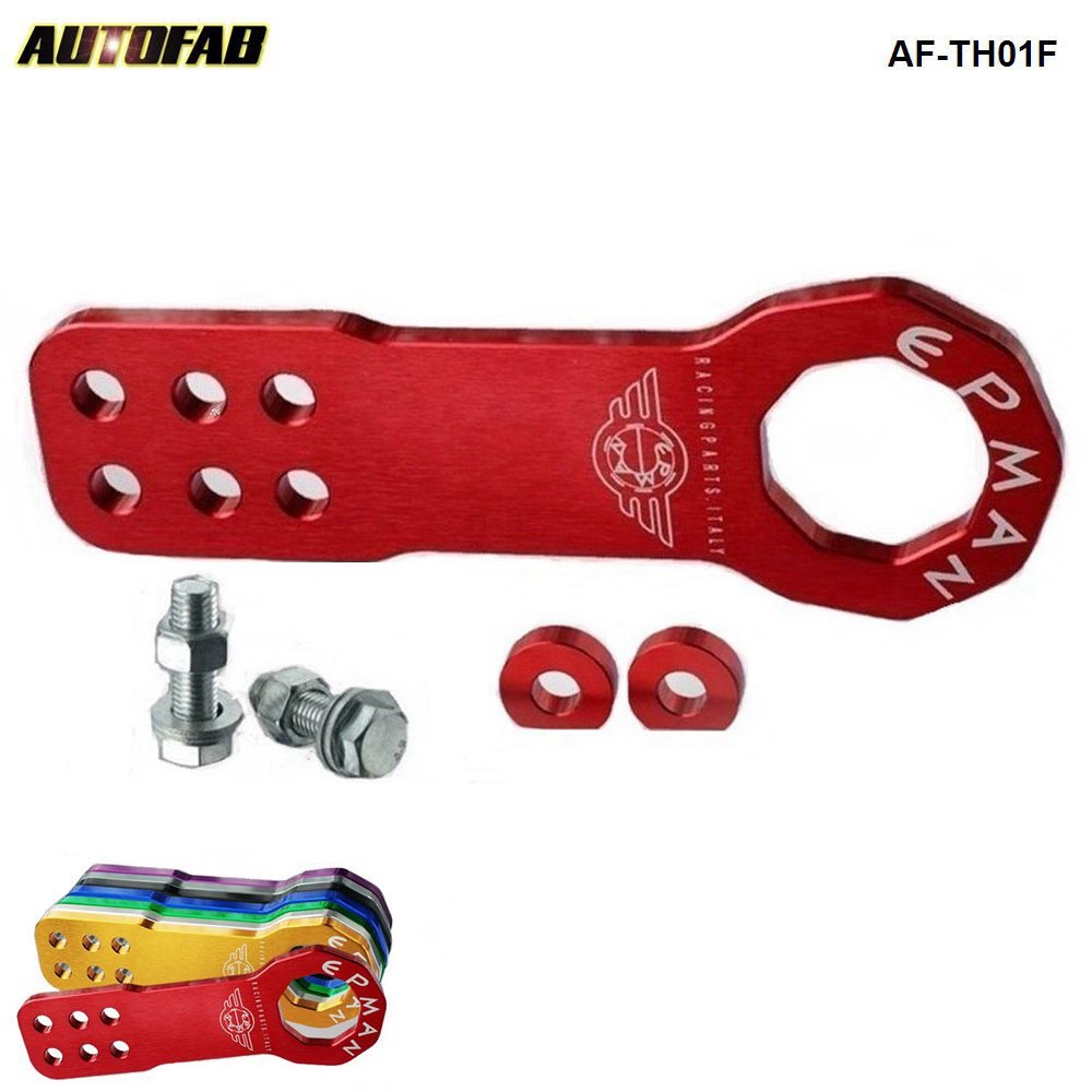 Universal All Model Car Trailer Hook Aluminum Tow hook Towing Racing ...