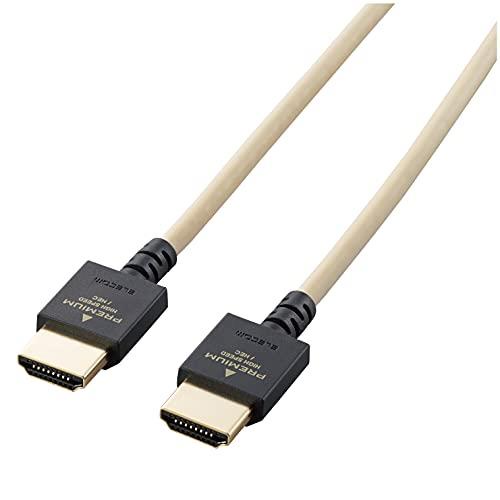 Elecom DH-HDP14EY10BE HDMI Cable 1m Premium 4K 2K 60P HDR Compatible Soft Beige | Shopee Malaysia