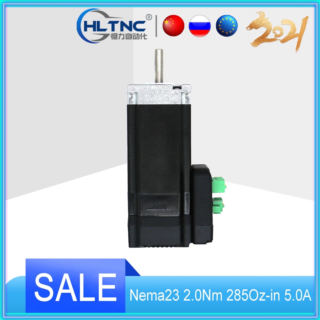 Nema23 2.0Nm Integrated Stepper Servo Motor 285Oz-in 5.0A Closed Loop ... Nema23 2.0Nm Integrated Stepper Servo Motor 285Oz-in 5.0A Closed Loop ...