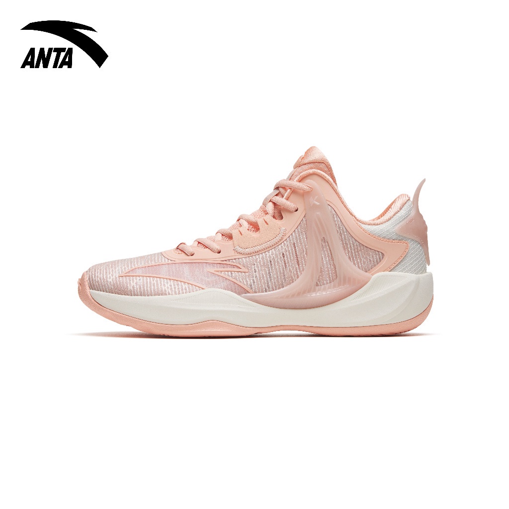 ANTA Men A-flashedge Light Cavalry 8.0 Basketball Shoes-Pink/Lotus ...