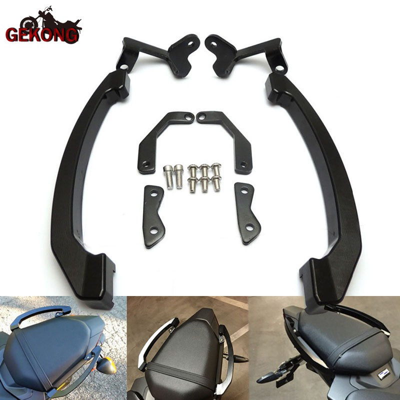 Motorcycle Rear Grab Bars Passenger Seat Hand Grip Grab Bar Rail For ...