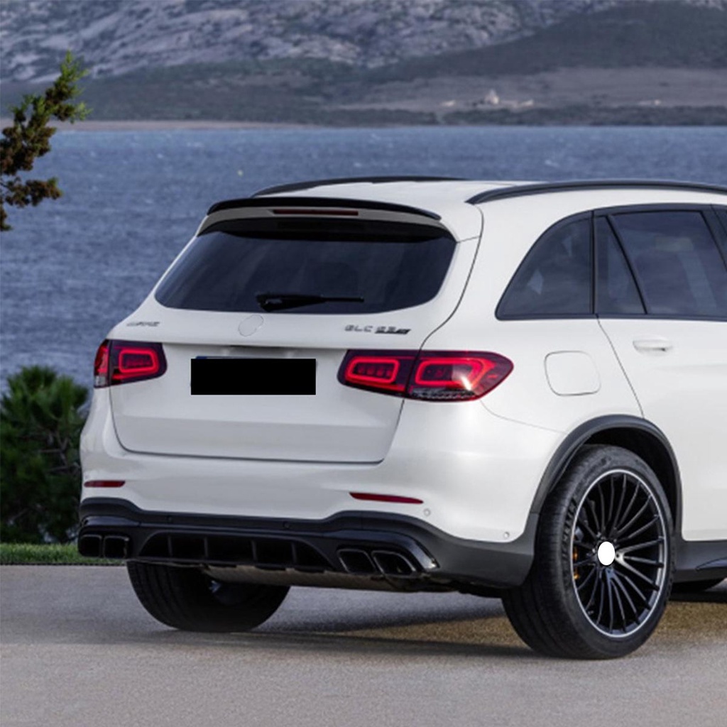 For Mercedes Benz GLC X253 W253 GLC43 GLC63 GLC200 GLC260 GLC300 AMG Rear Roof Spoiler Wings ...