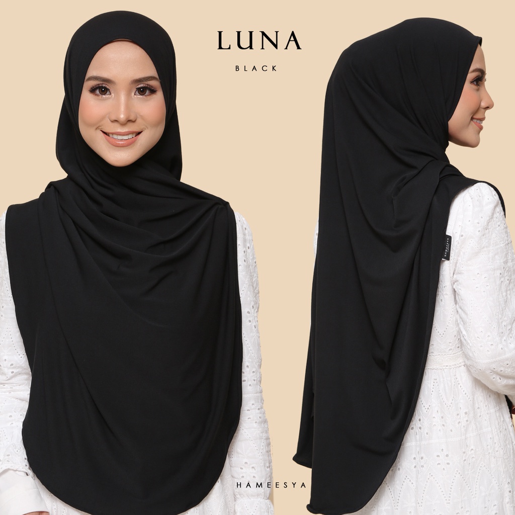 Bshawl Luna Shawl Butterfly Ironless Hameesya Triangle Shawl Segitiga ...