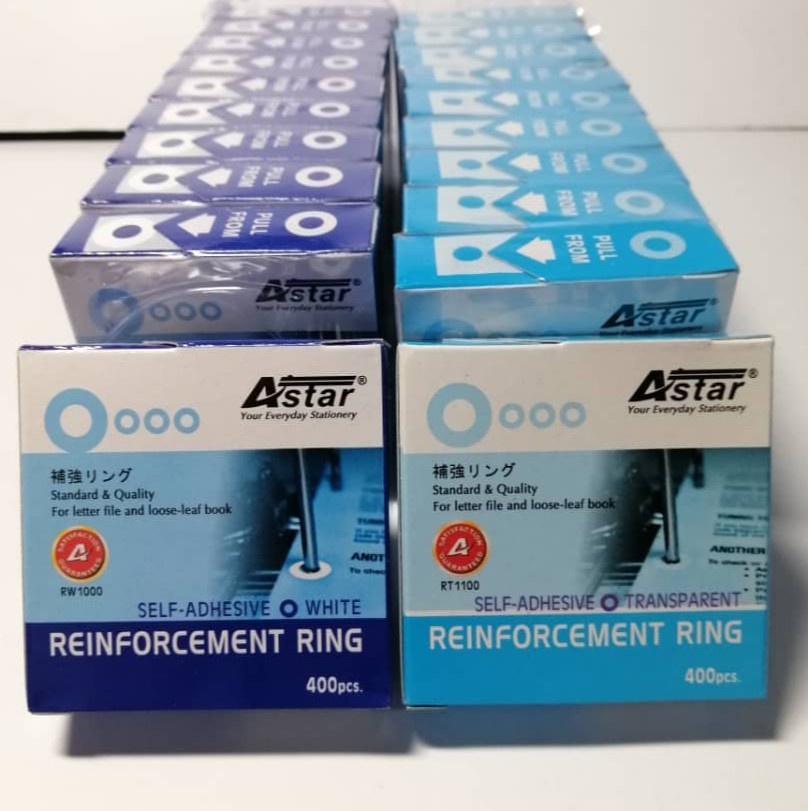 ASTAR REINFORCEMENT RING (Transparent / White) (price for 1box ...