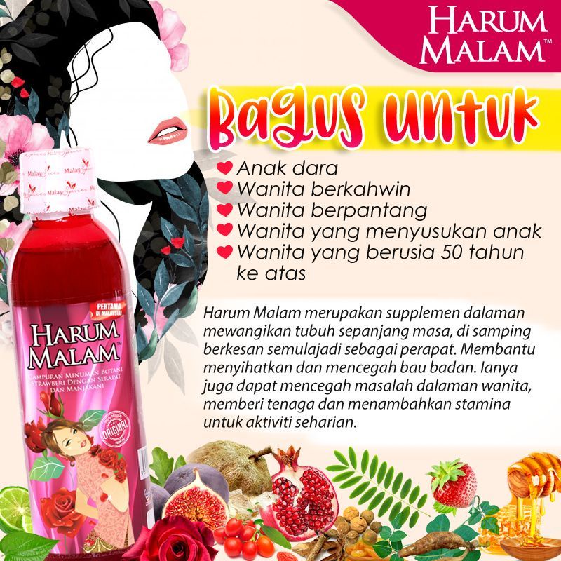 JUS HARUM MALAM ORIGINAL | Shopee Malaysia