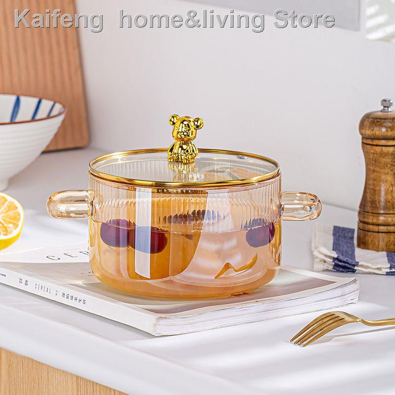High borosilicate glass pot/keming hot pot/high temperature resistant ...