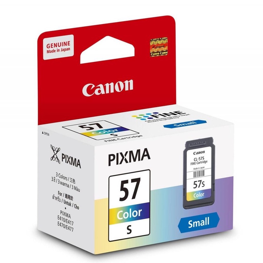 Canon PG-47 (15ML) CL-57 (13ML) CL-57s (8ML) Original Ink Cartridge ...