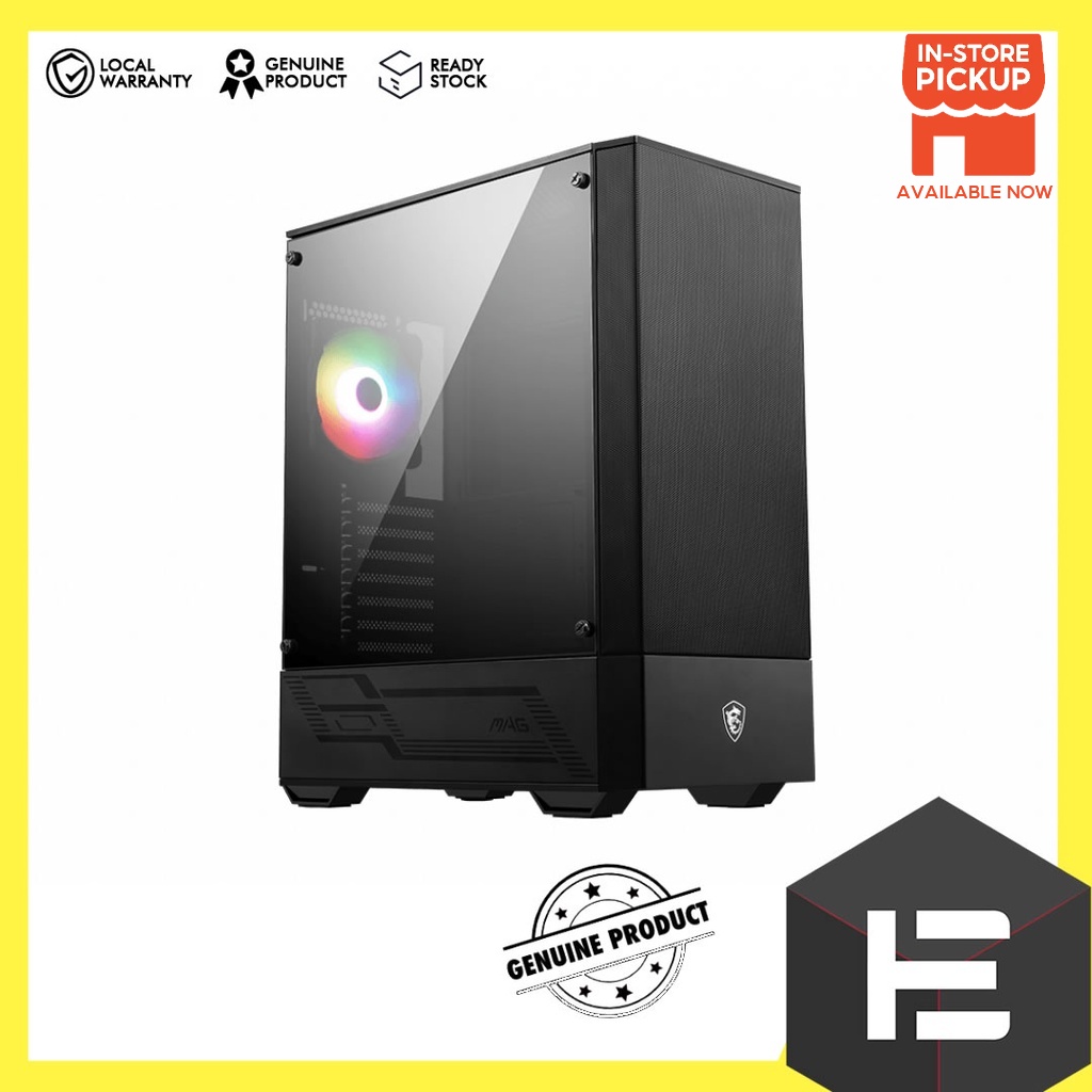 MSI MAG Forge 110R ARGB TG ATX Chassis | Shopee Malaysia