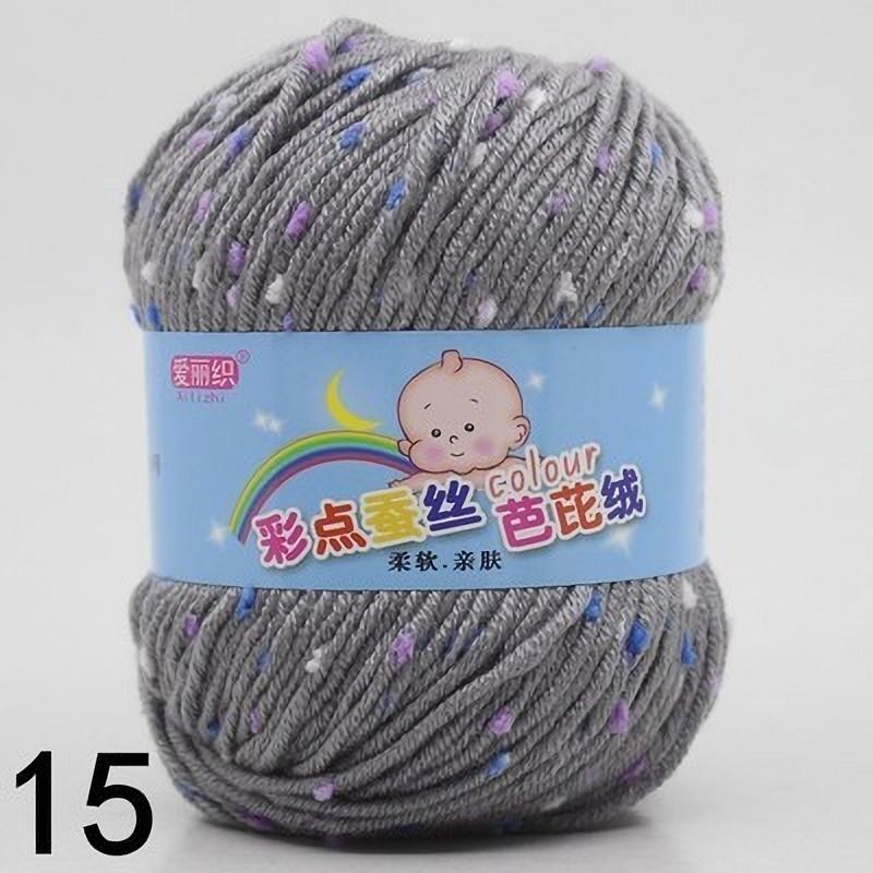Benang Kait Dot Yarn Crochet Yarns Knitting Yarn Benang Soft Berry Dot ...