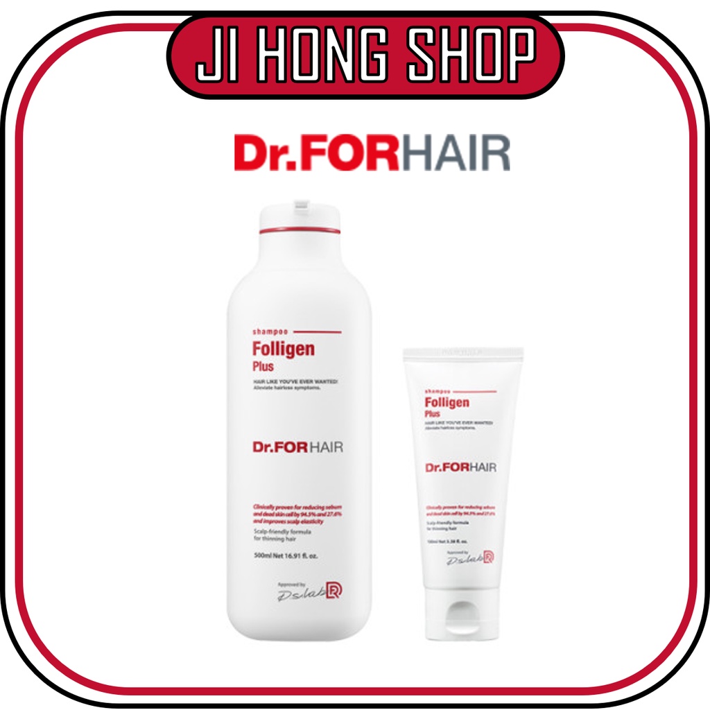 [ Dr.FORHAIR ] Folligen Original Shampoo 500ml + 70ml ( Hair-loss ...