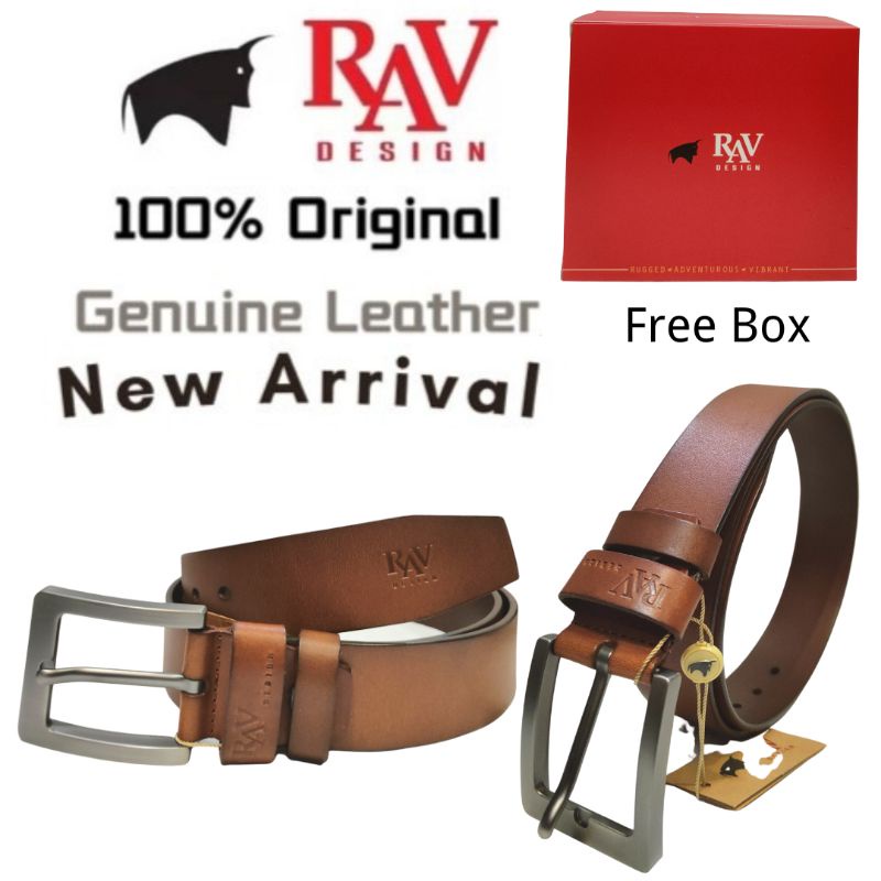 RAV DESIGN Genuine Leather Belt/Tali pinggan YRB190-G1/YRB195-G1/YRB202 ...