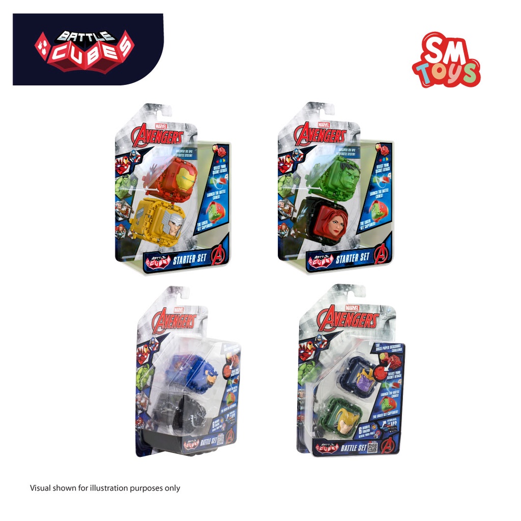 Battle Cubes Avengers (2 Packs) | Shopee Malaysia