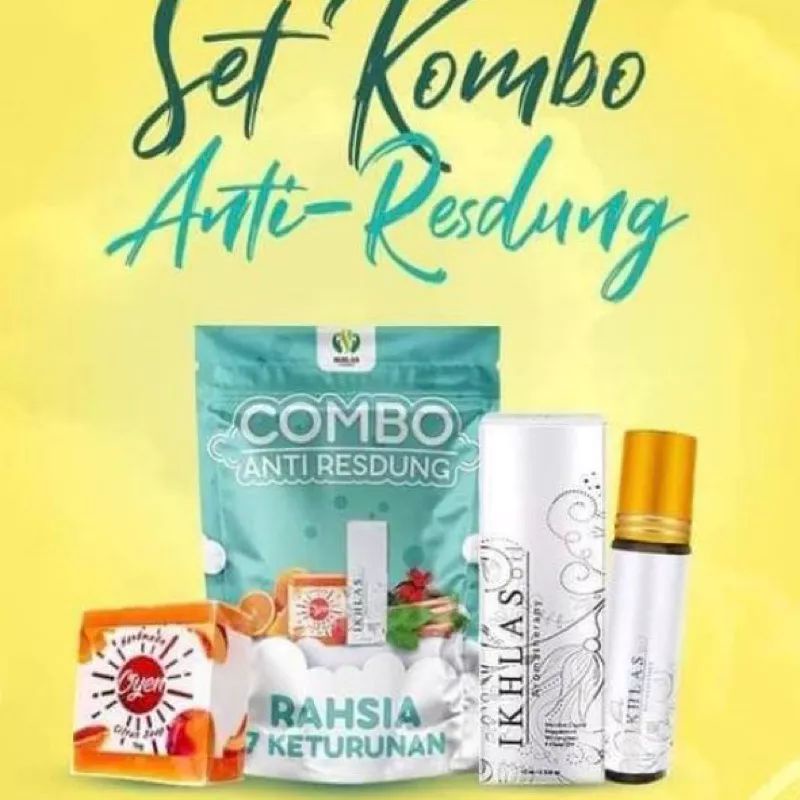 COMBO ANTI RESDUNG | Ikhlas Oil + Sabun Oyen Original HQ Ikhlas Herbs ...