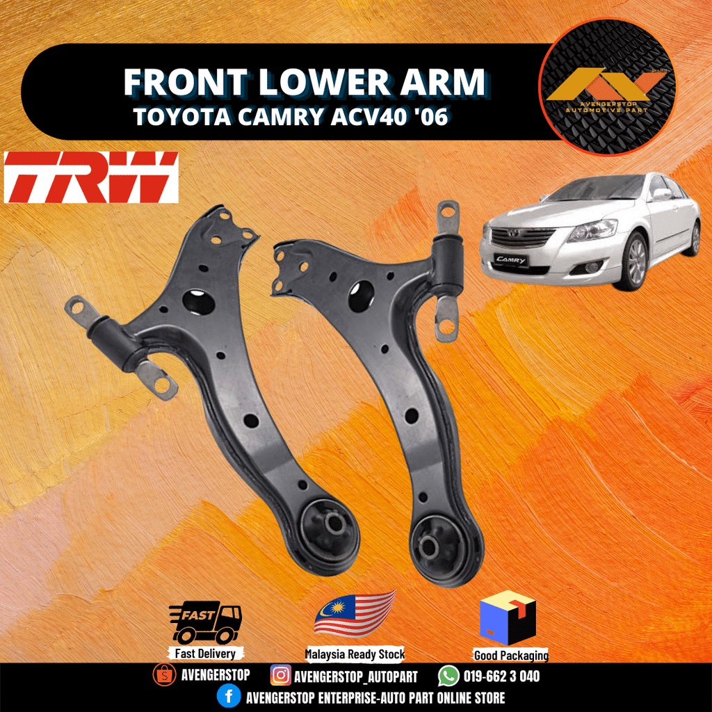 TOYOTA CAMRY ACV30 ACV40 ESTIMA ACR30 FRONT LOWER CONTROL ARM ORIGINAL ...