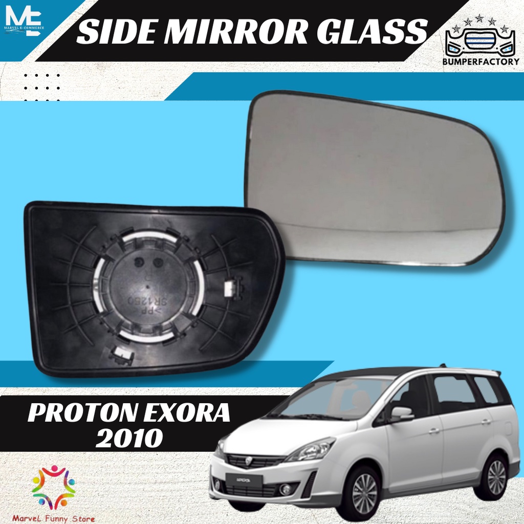 Proton Exora 2010 Side Mirror Glass Cermin Kaca Original 100% | Shopee ...