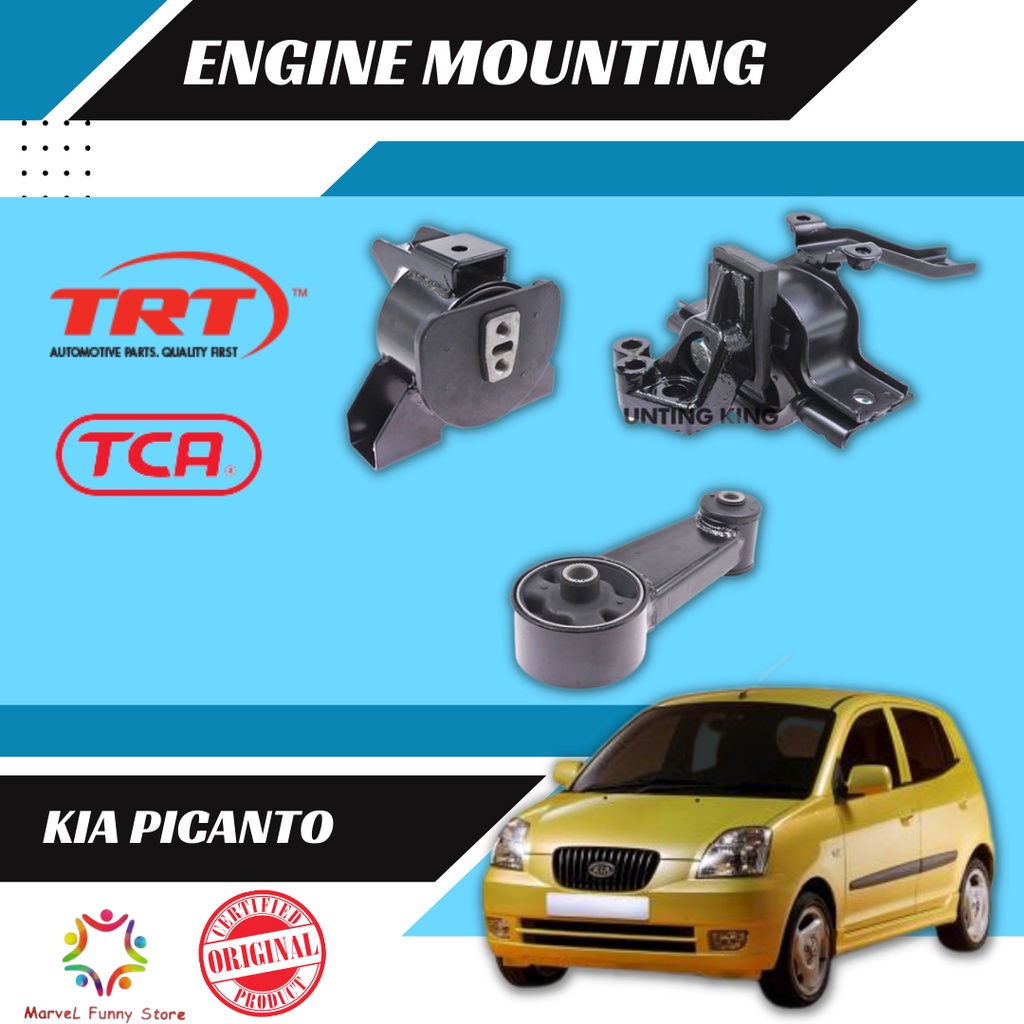 Kia Picanto Tca Trt Engine Mounting Kit | Shopee Malaysia Kia Picanto Tca Trt Engine Mounting Kit | Shopee Malaysia
