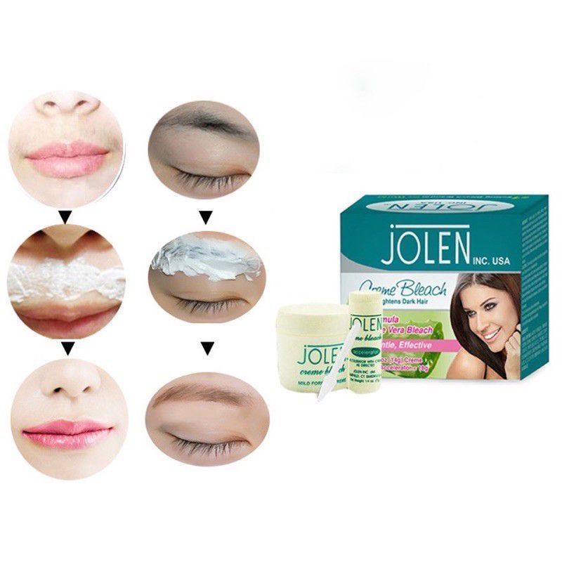 JOLEN BLEACH CREAM Lightens Dark Hair Original Product | Shopee Malaysia