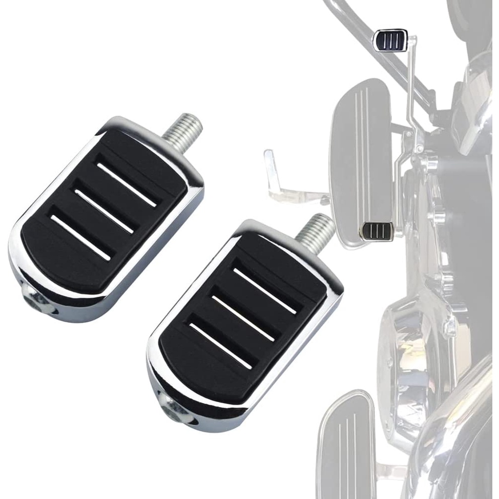 2 x Streamliner Heel/Toe Shifter Pegs for Harley Davidson All models ...