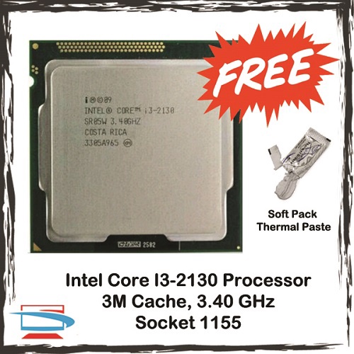 Intel Core I3-2130 3M Cache / 3.40 GHz / I3 2100 Socket 1155 Processor ...