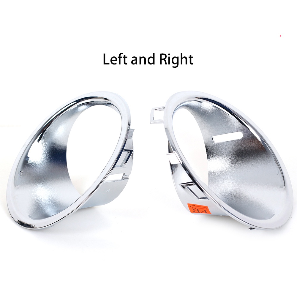 Left\Right Front Fog Light Lamp Chrome Trim Ring Cover OE 51112753661 ...