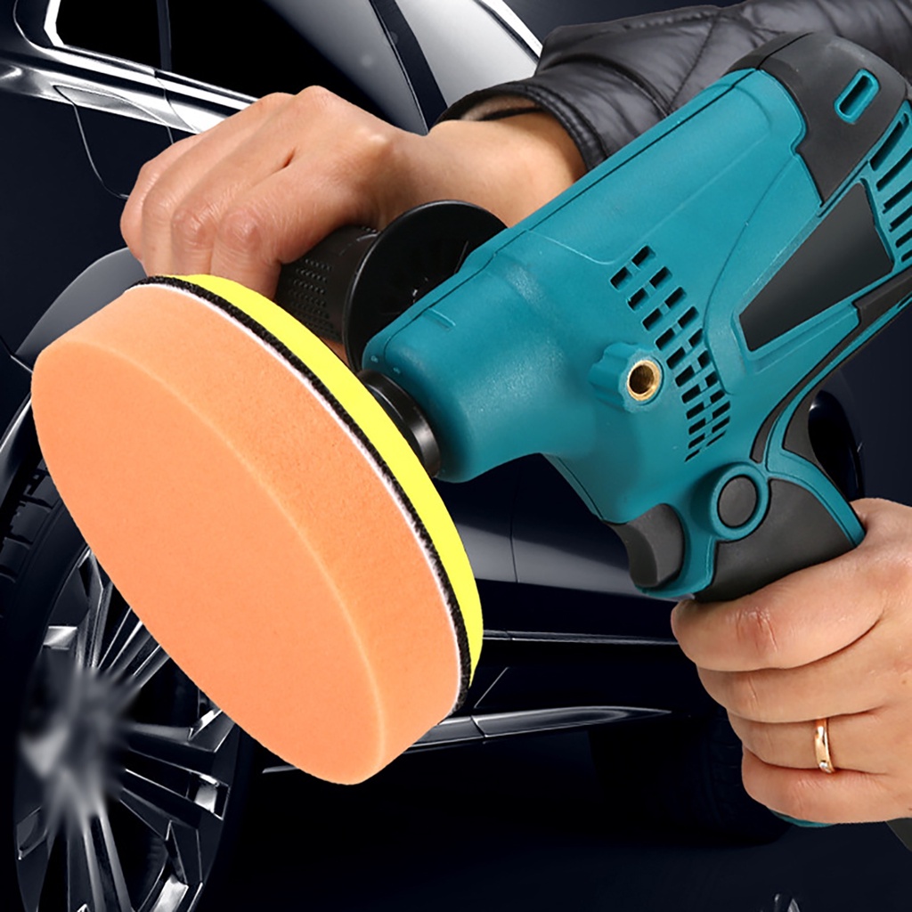 5inch 6 Speeds Adjustable Electric Waxing Polishing Machine Car ...