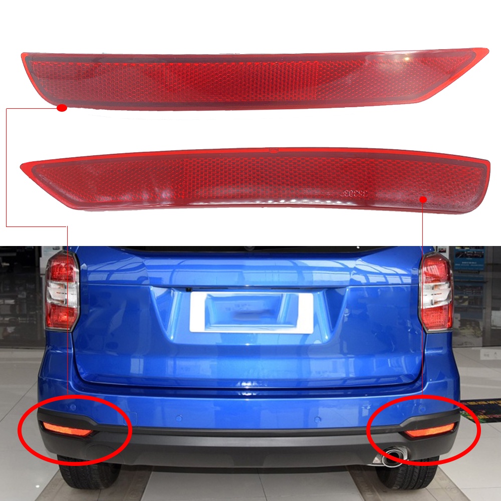 Tail Light Rear Tail Bumper For Subaru Forester 2008-2017 Rear Bumper ...