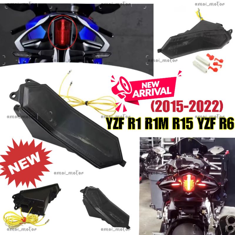 Tail light Brake Light For Yamaha YZF R1 R1M R15 R6 2015-2022 tail lamp ...