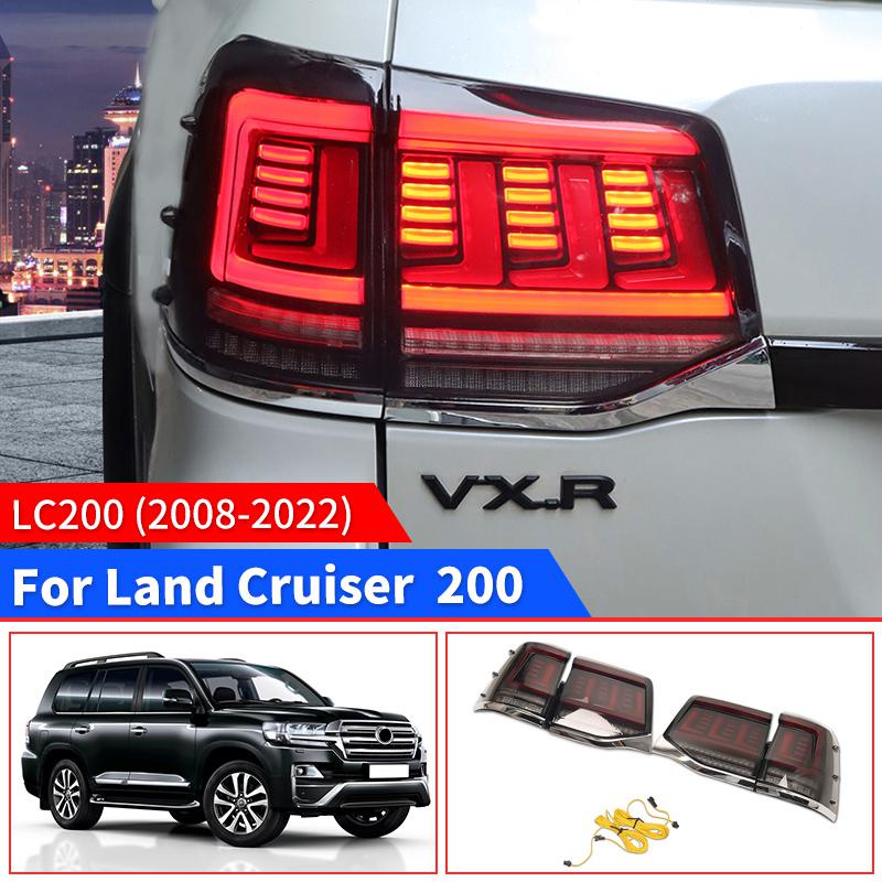 Applicable to Land Cruiser Taillight Assembly Modified LED Rear Bumper ...