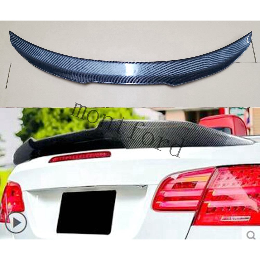 Carbon Fiber Rear Trunk Spoilers for BMW 3 Series E93 Convertible ...