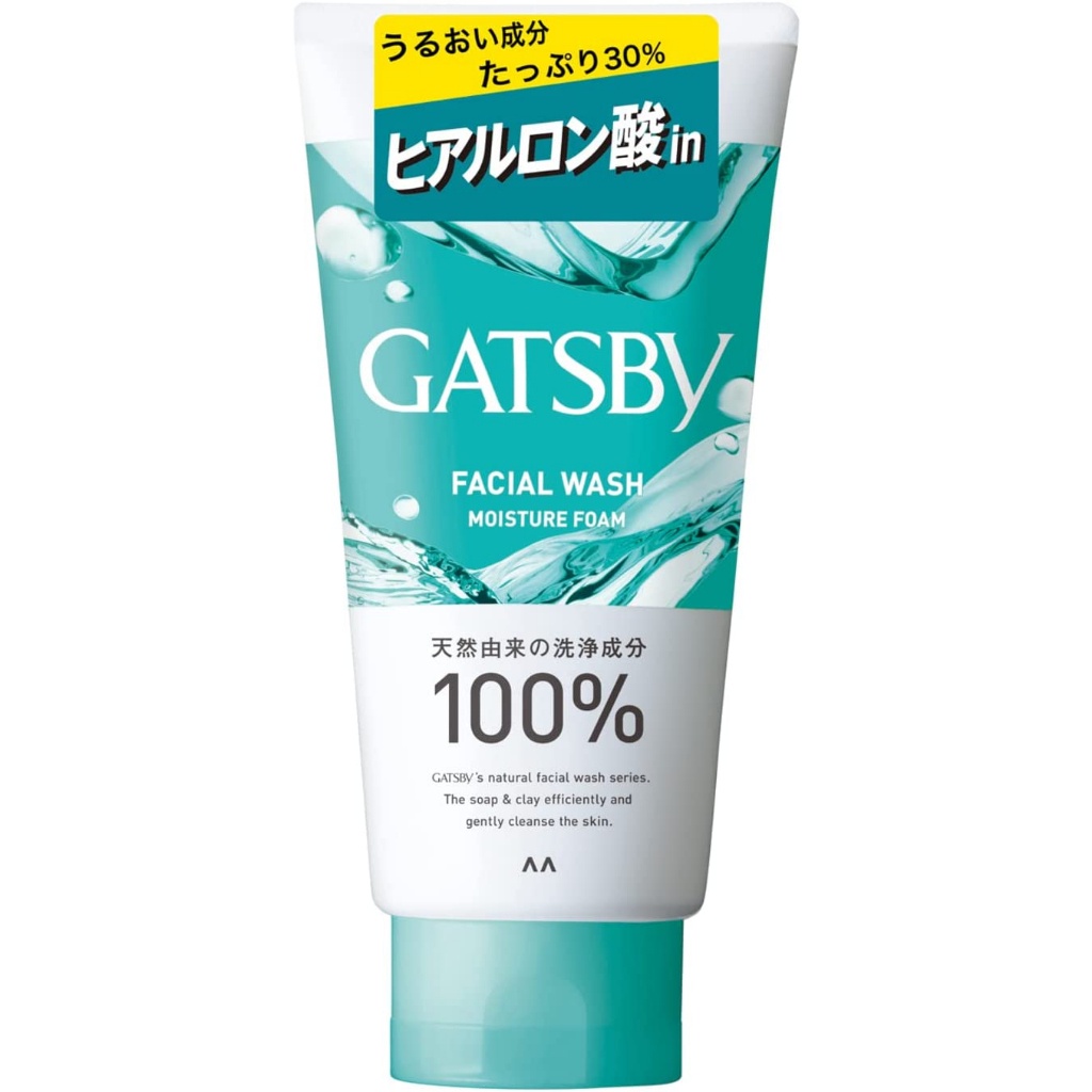 GATSBY mandom Facial Wash Series 130g Moisture Foam Perfect Scrub ...