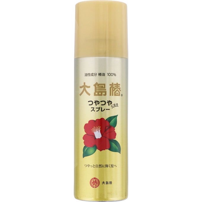 Oshima Tsubaki Glossy spray 140g Oshima Camellia Out-bath treatments ...