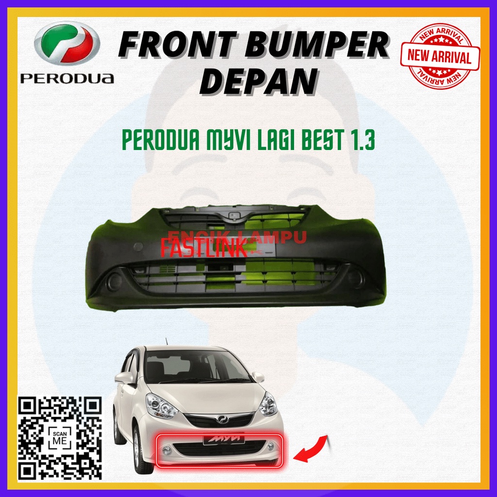 PERODUA MYVI LAGI BEST 1.3 FRONT BUMPER GOOD QUALITY | Shopee Malaysia