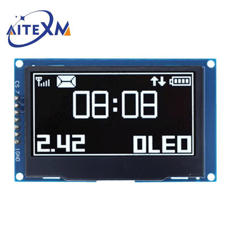 促销活动2.42 inch 2.42"; OLED Display Module 128x64 LCD HD Screen Module ...