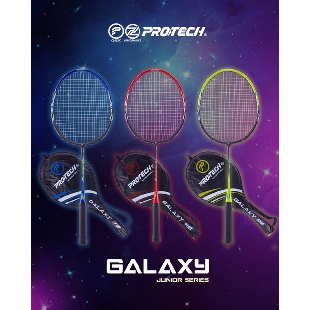 Protech Galaxy 70/80/90 Kids Badminton Rackets (57cm) | Shopee Malaysia