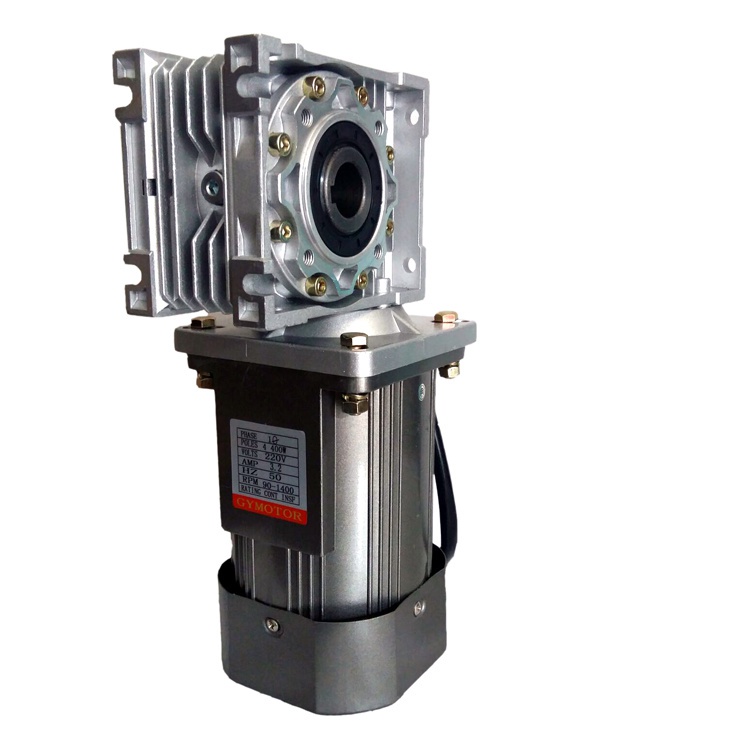 AC 220V 370W with RV40 worm gearbox ,High-torque Constant speed worm ...