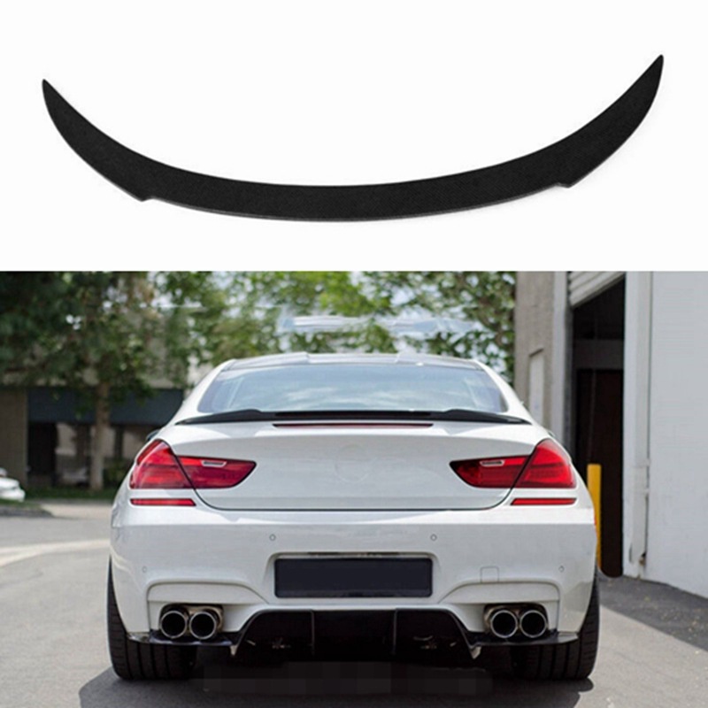 V Style Carbon Fiber Trunk Spoiler for BMW 6 Series F06 F12 F13 Gran ...