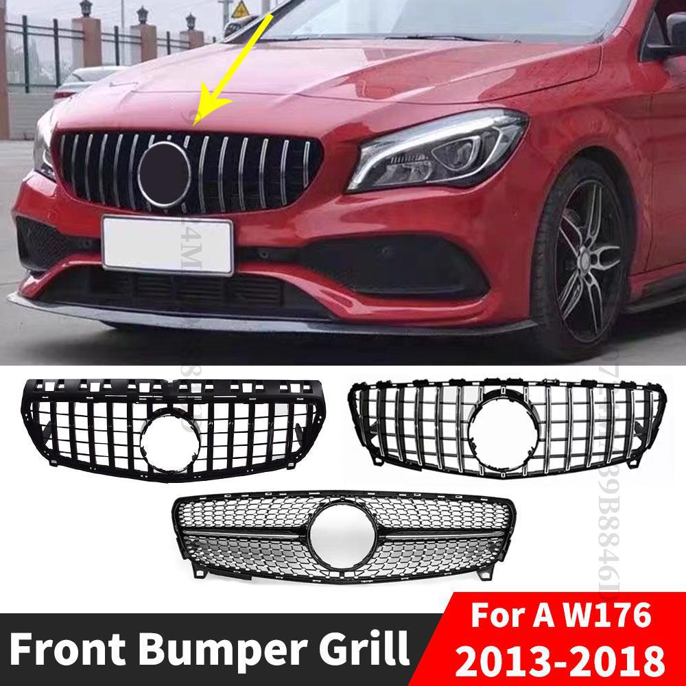 GT Diamond Front Bumper Grille Inlet Grill Mesh Facelift Body Kit For ...