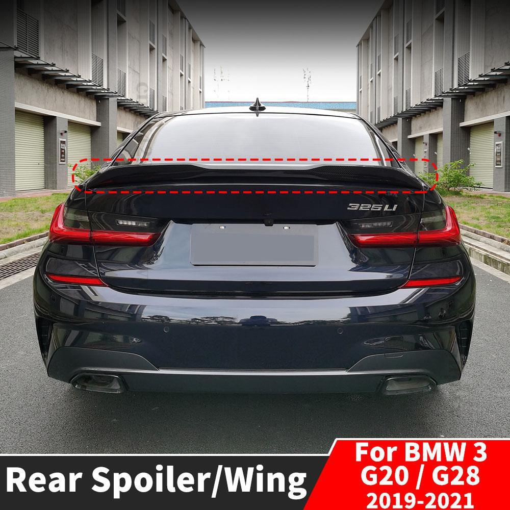 Rear Spoiler Wing Racing Body Kit Exterior Styling For BMW 3 Series G20 G28 2019 2020 2021 330i ...